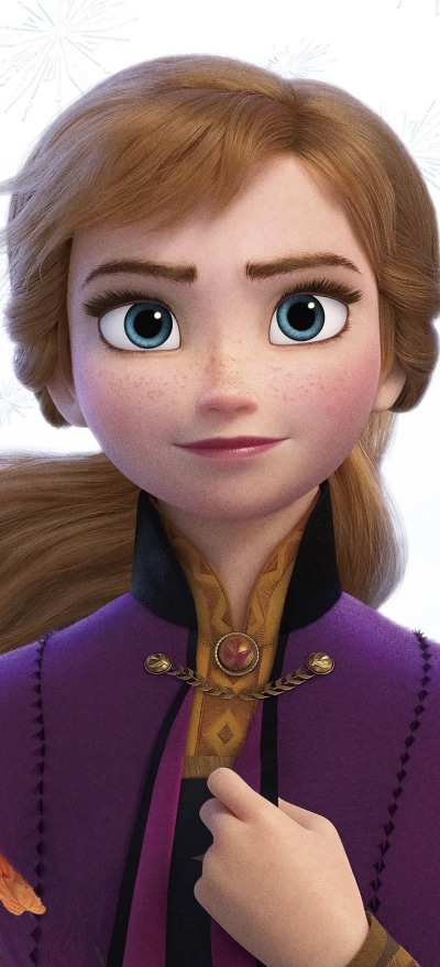 Movie Frozen 2, Anna (Frozen), 1228X2700 Phone Hd Wallpaper