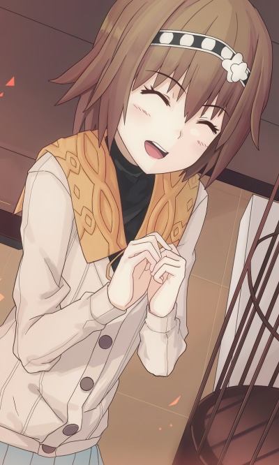 Anime Tokyo Ghoul, Smile, Brown Hair, Bird, Hinami Fueguchi, Short Hair ...