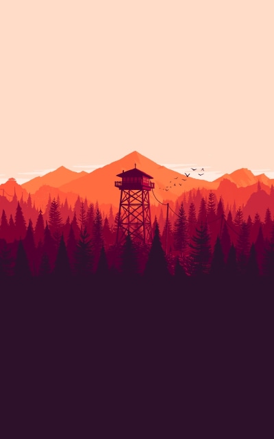 «Firewatch phone wallpaper» HD Wallpapers