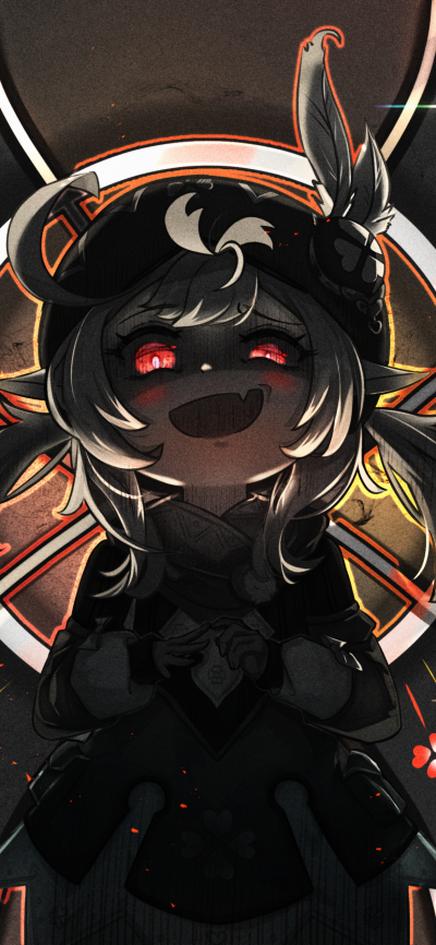 Video Game Genshin Impact, Red Eyes, Klee (Genshin Impact), 1125x2436 ...