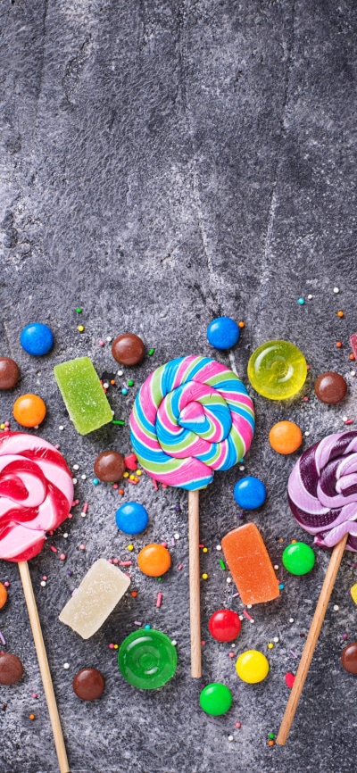 Wallpaper ID: 348854 / Food Candy Phone Wallpaper, Lollipop, Sweets ...