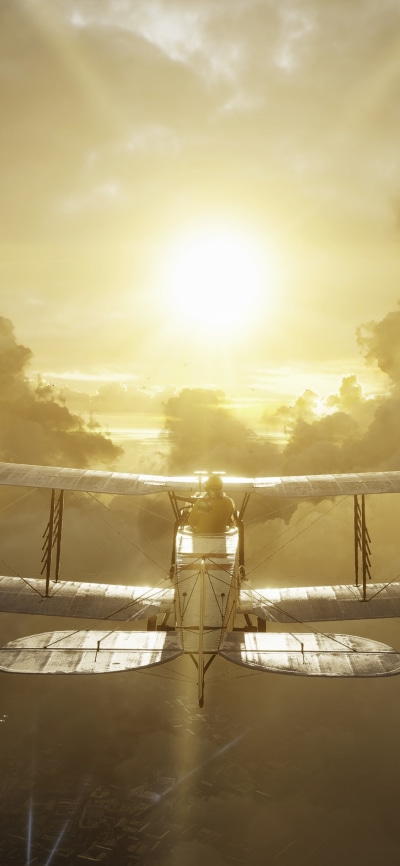 Video Game Battlefield 1, Sun, Warplane, 1125x2436 Phone HD Wallpaper