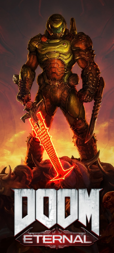 Video Game DOOM Eternal, Doom, 1080x2400 Phone HD Wallpaper
