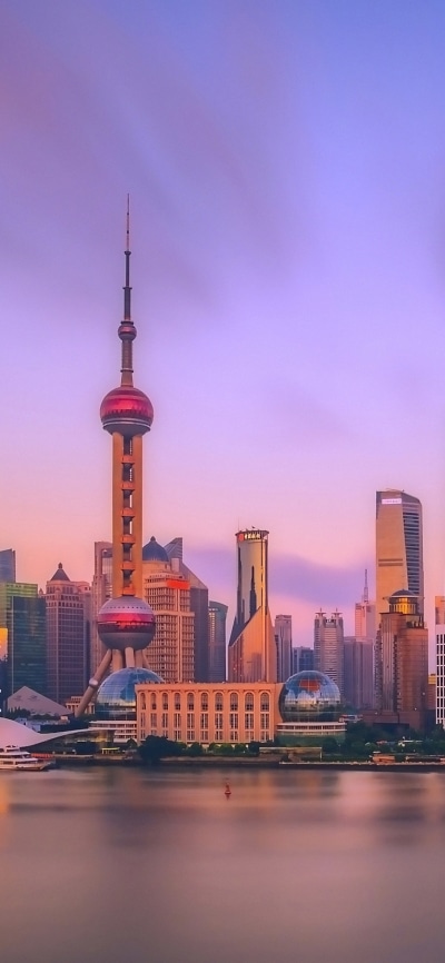 Man Made Shanghai, China, Huangpu, 1080X2340 Phone Hd Wallpaper