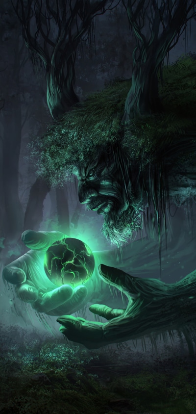 Fantasy Creature, Giant, Magic, 1080X2280 Phone Hd Wallpaper