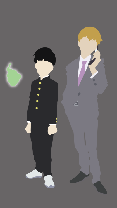 Anime Mob Psycho 100, Shigeo Kageyama, Minimalist, Ekubo (Mob Psycho ...