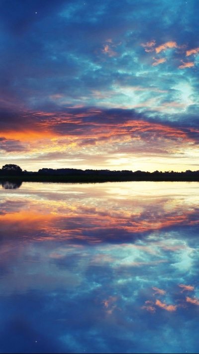 Earth Reflection, 1080X1920 Phone Hd Wallpaper