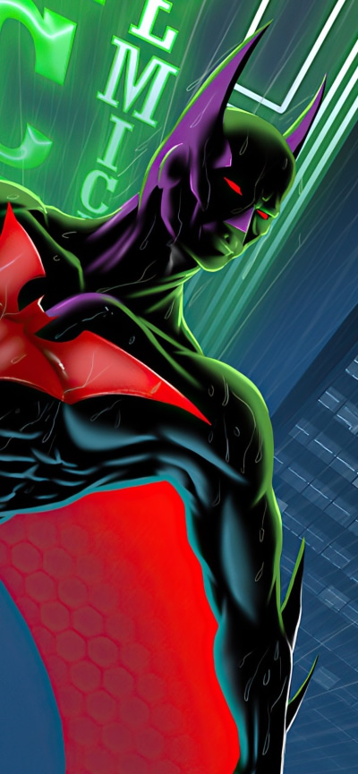 Comics Batman Beyond, Batman, DC Comics, 828x1792 Phone HD Wallpaper