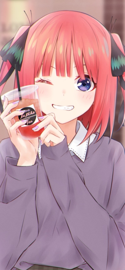 Anime The Quintessential Quintuplets, Nino Nakano, 828x1792 Phone HD ...