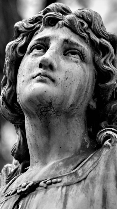 «Angel Statue phone wallpaper» HD Wallpapers