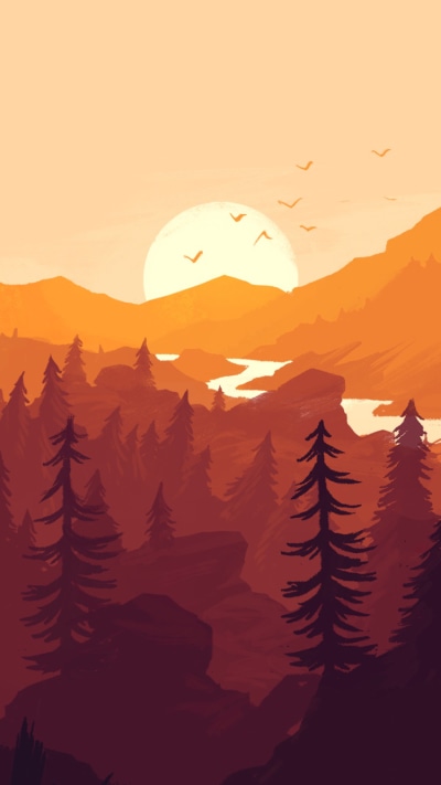 «Firewatch phone wallpaper» 1080P, 2k, 4k Full HD Wallpapers ...