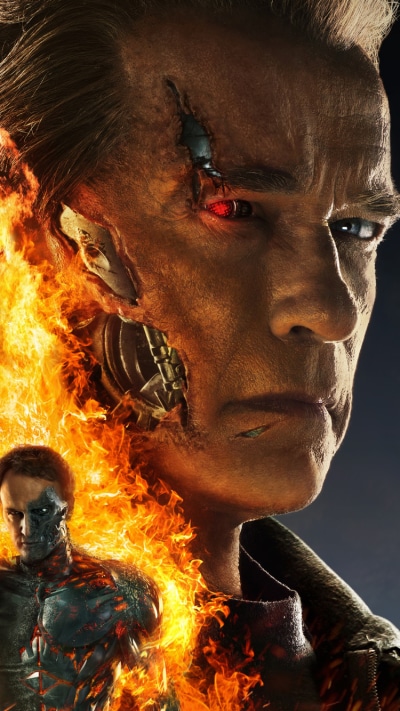 Movie Terminator Genisys, Emilia Clarke, Jai Courtney, Arnold ...