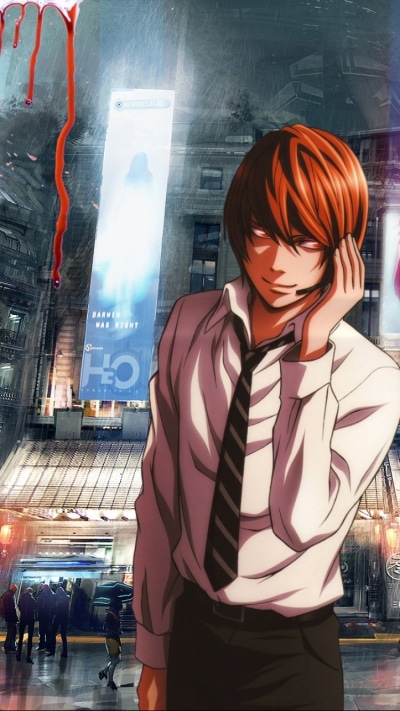 Anime Death Note, City, 750x1334 Phone HD Wallpaper