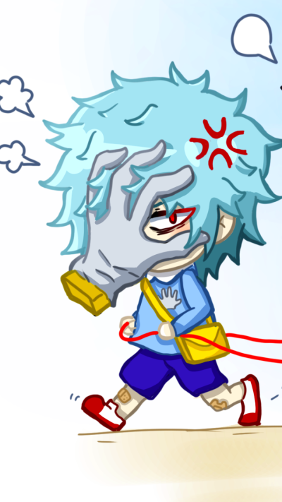 Anime My Hero Academia, Tomura Shigaraki, Chibi, Overhaul (My Hero ...