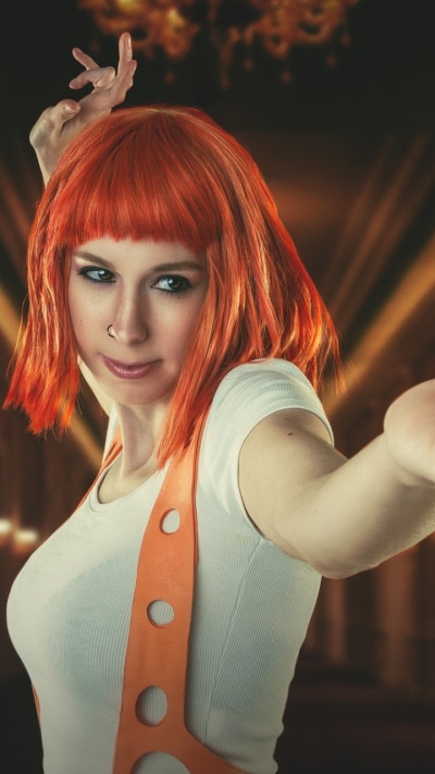 Women Cosplay, Model, The Fifth Element, Red Hair, Leeloo (The Fifth ...