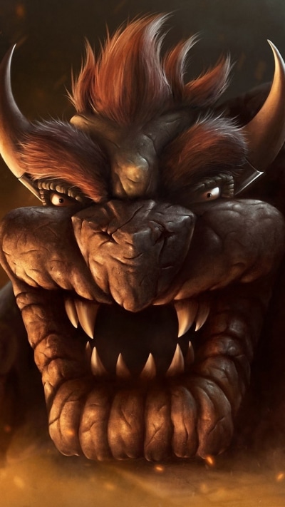 Video Game Mario, Bowser, Evil, Monster, 720x1280 Phone HD Wallpaper