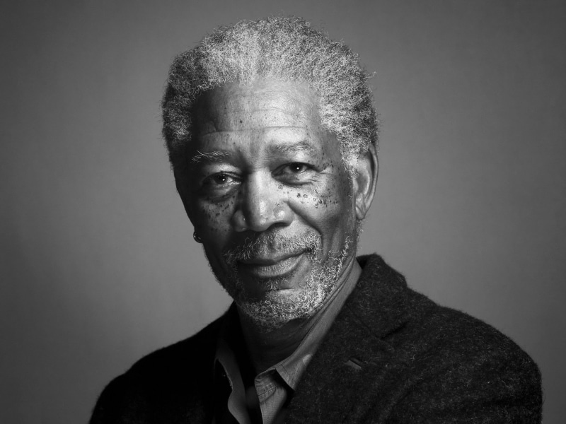 face, 1080P, morgan freeman, look, actor HD Wallpaper