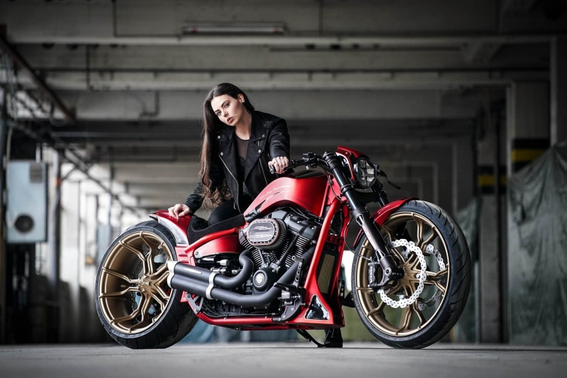 Harley-Davidson, Motorcycles, Woman, Custom Motorcycle, Girls And ...