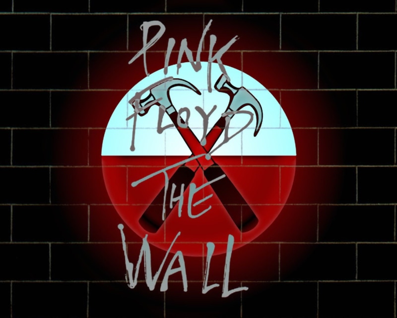 Pink Floyd, selective coloring, music, collage, 1080P, typography ...