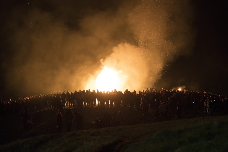 dark, near, music festival, beauty in nature, festival, fire, gathering ...