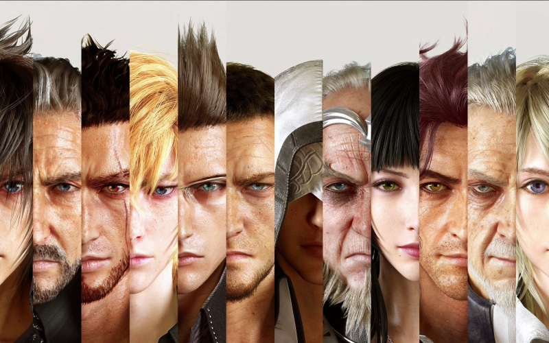 2K, game, cast, characters, fantasy, final fantasy, xv, final HD Wallpaper