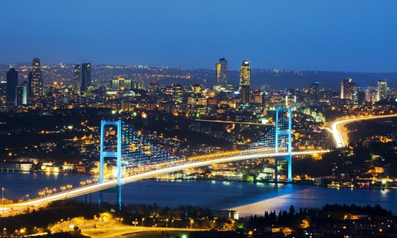 Night, Bosphorus Bridge, Istanbul, Bosphorus, Bridges, 1080P, Turkey Hd ...