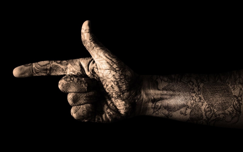 tattoo, gesture, hand, right, 1080P, arm, human, 1920x1200, photography ...
