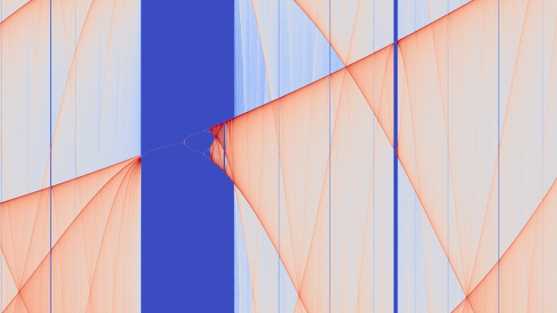 mathematics, 4K, colorful, bifurcation, geometric figures, abstract HD ...