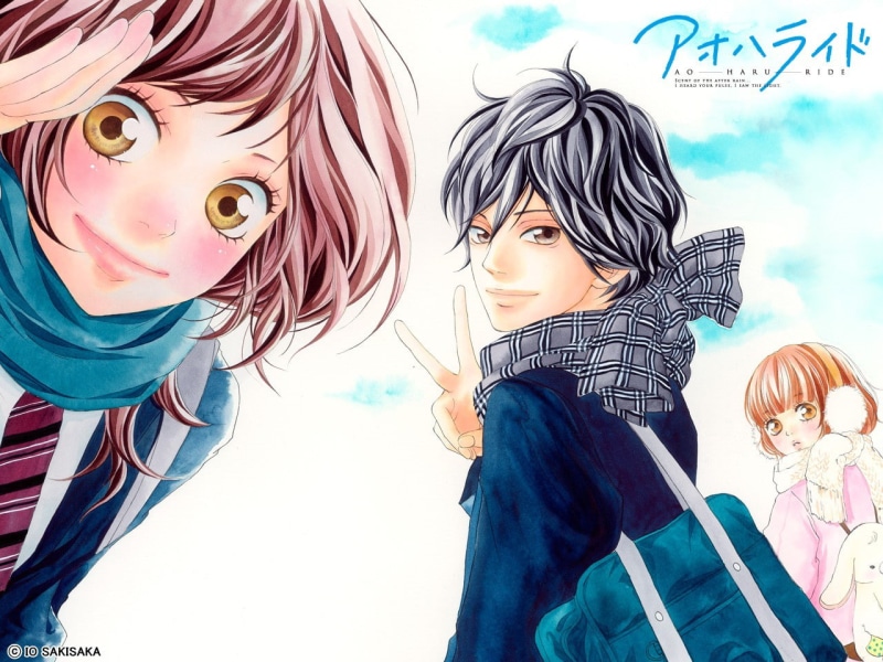 Yoshioka Futaba, anime, Mabuchi Kou, Ao Haru Ride, 720P HD Wallpaper