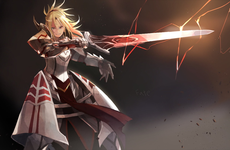 1080P, Saber Of Red (Fate/Apocrypha), Mordred (Fate/Apocrypha), Fate ...