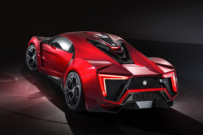 4K, Supercar, Lykan Hypersport, Rear View, 4K HD Wallpaper
