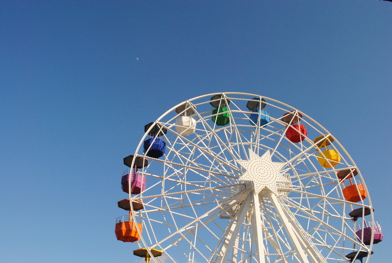 Carnival, Empty, Nature, Circle, Ferris, Amusement Park, Summer, Shape ...