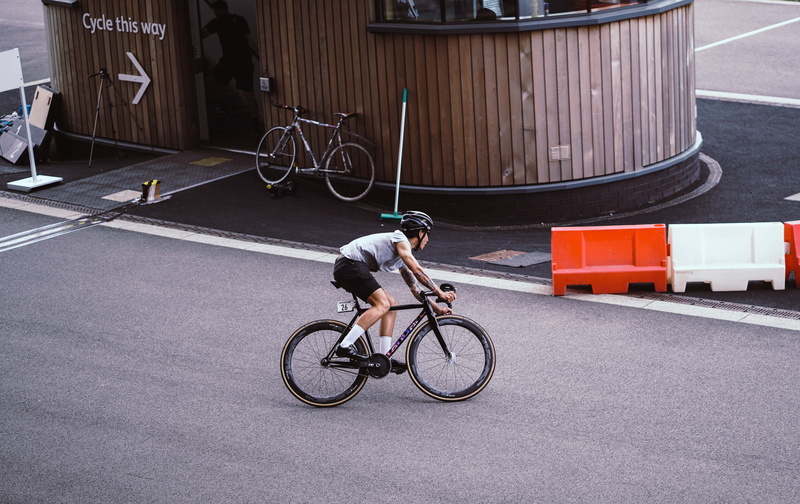 sport, architecture, land vehicle, city, cycle route, rider, black ...