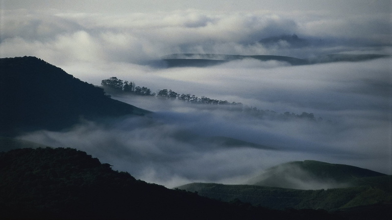 mountain range, environment, 1080P, cloud - sky, mountain peak, tree ...