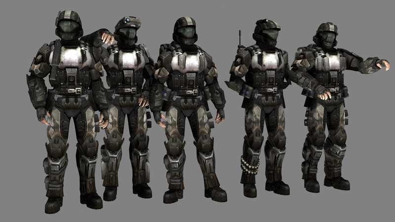 gun, shooter, fighting, 1odst, halo, futuristic, odst, warrior, action ...