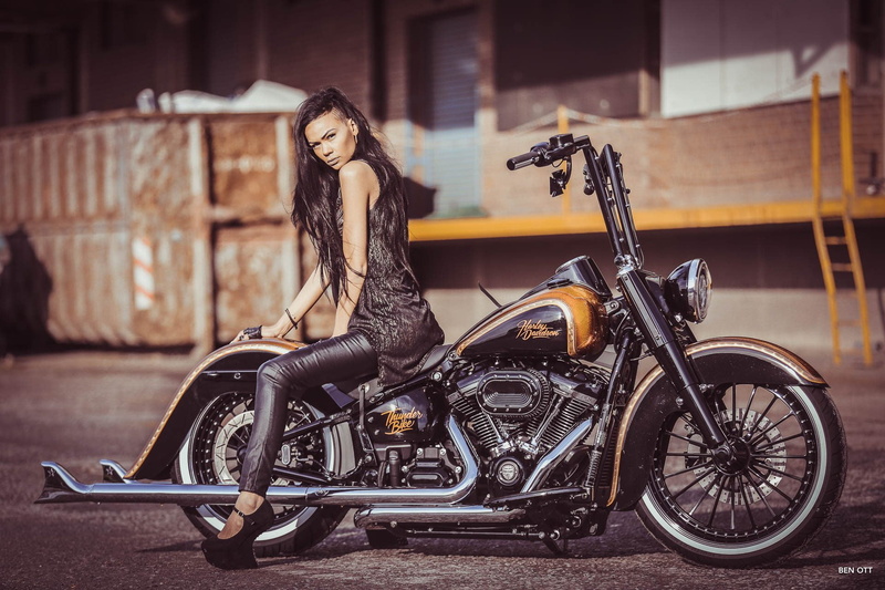 Custom Motorcycle, Harley-Davidson, 1080P, Motorcycles, Girls and ...