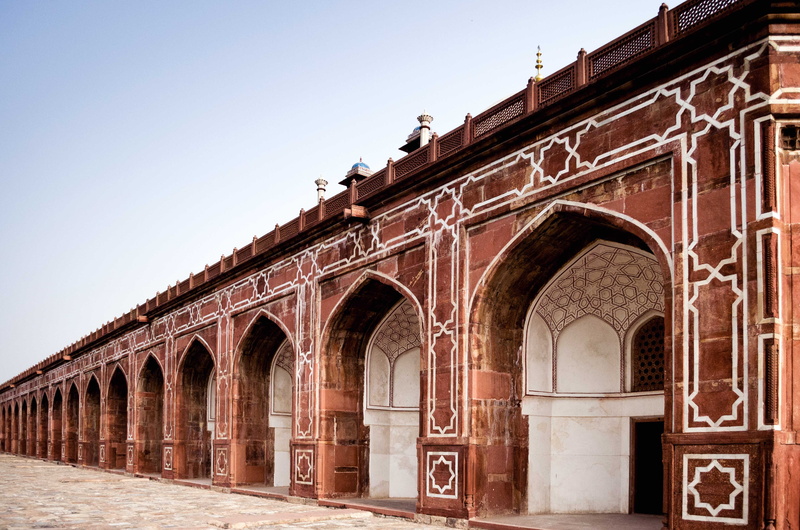 low angle view, 4K, day, the past, ancient civilization, indian ...