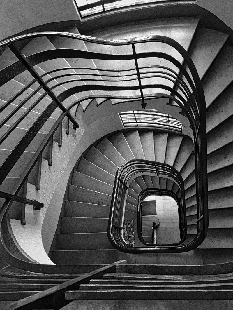 stair step, repetition, spiral, design, pattern, interior design, day ...