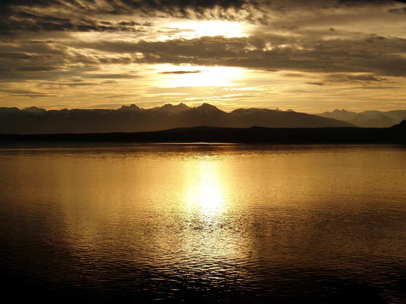 clouds, dusk, mountains, royalty, mountain, lake, range, free, sunrise ...