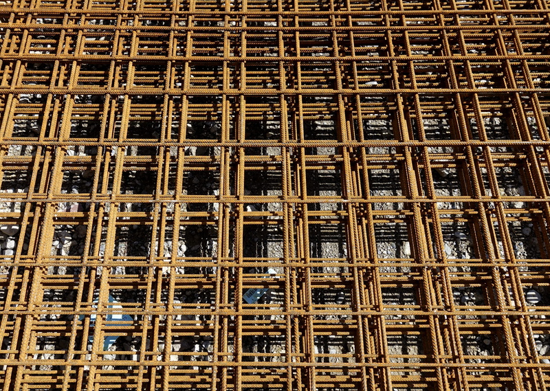 frame, new building, built structure, build, repetition, concrete wall ...